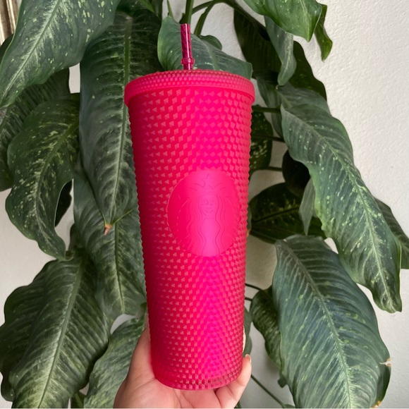 Starbucks | Accessories | Starbucks 223 Ruby Bling Studded Tumbler ...